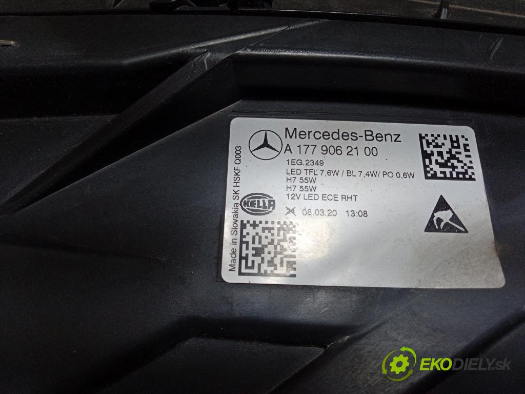 Mercedes A-klasa 0 světlo Levý: A1779062100 | EkoDily.cz