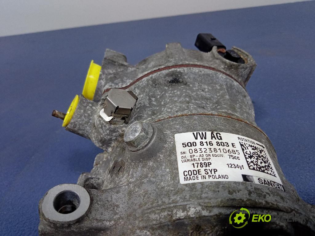 Skoda Octavia 2016 Kompresor: Klimatizace: 5Q0816803E | EkoDily.cz