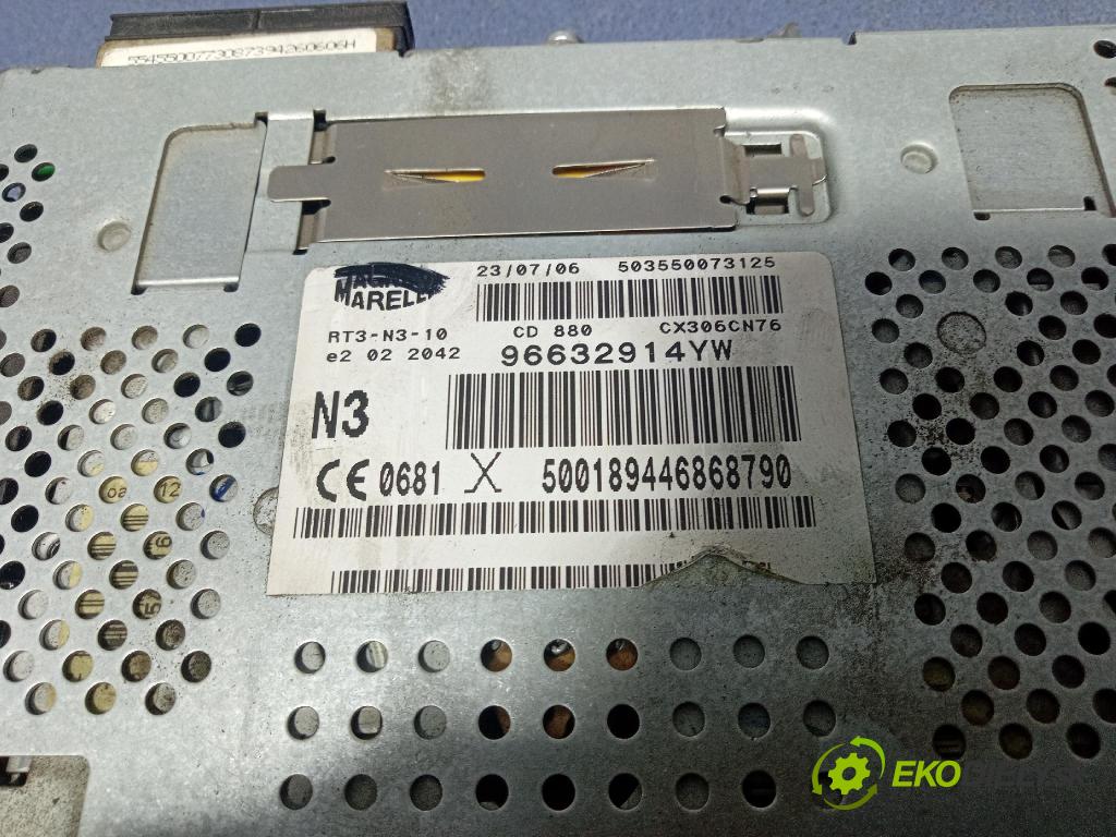 Citroen C5 2007 Radio I Navigace: 96632914YW | EkoDily.cz