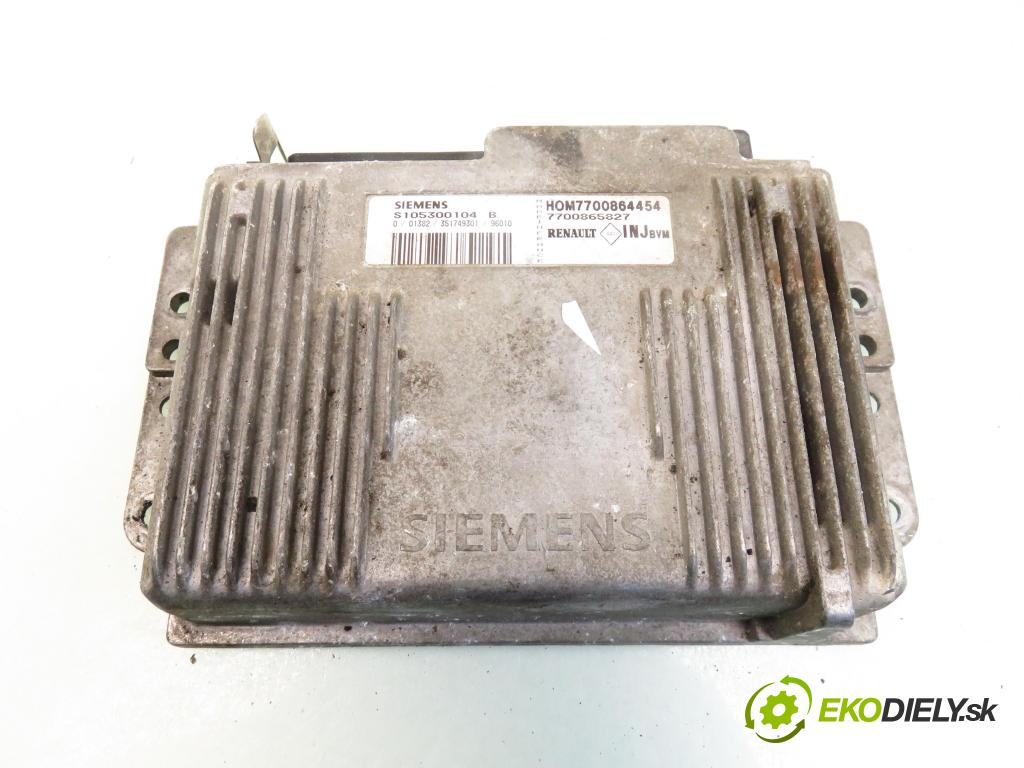 RENAULT MEGANE Scenic (JA0/1_) MINIVAN 1997 66,00 1.6 e (JA0F) - K7M 702 1598,00 řídící jednotka ...